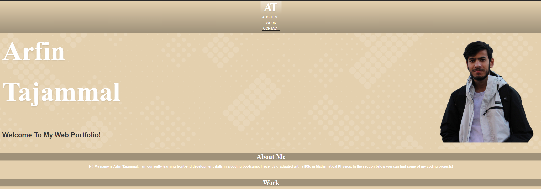 Bootstrap Portfolio Arfin 